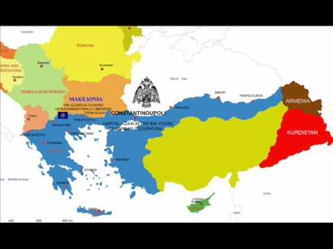 So i was creating a "historical and current claims on Middle East" map ...